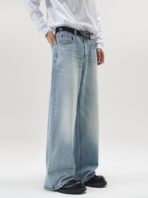 Fadeblock Wide Denim – Downtown Society